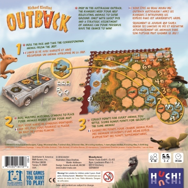 Outback - Strategy Games - R&R GAMES | R&R Games