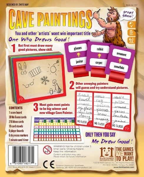 Cave Paintings™ - Board Games - R&R Games | R&R Games